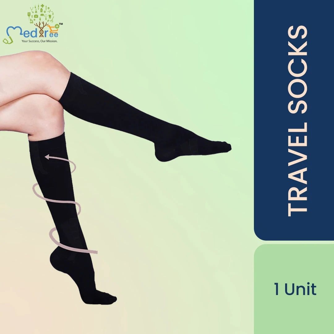 Buy Sorgen Travel Support Socks | Compression Stocking | Medtree.co.in